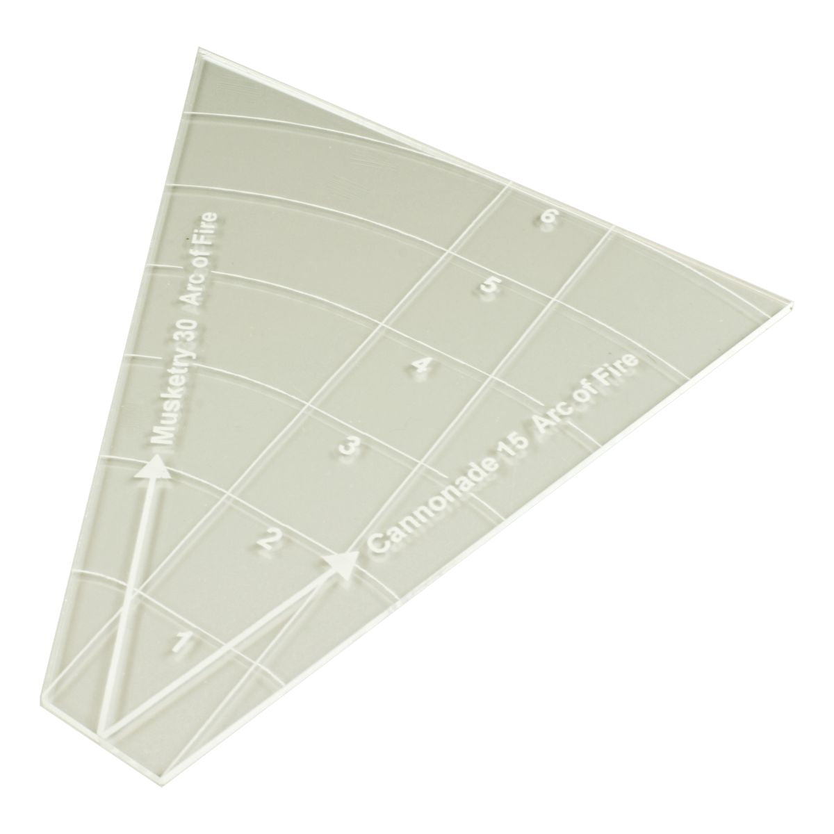 Artillery Template Regimental Fire & Fury Clear