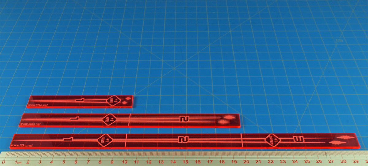 Multi-Range Primary Weapon Gauge ST Attack Wing Fluorescent Pink 3