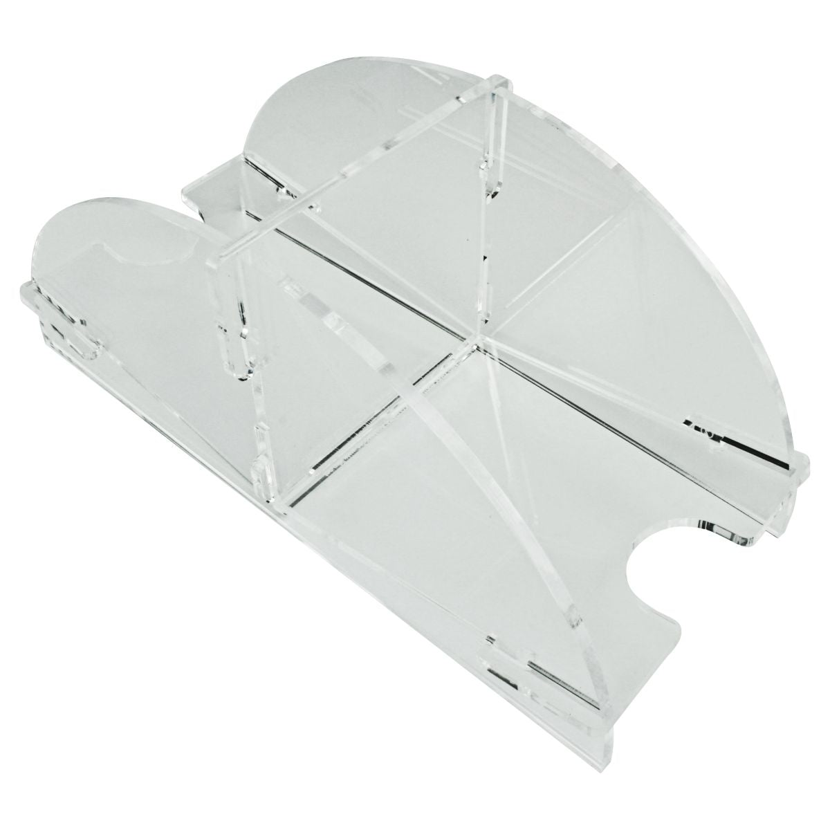 Standard Card Deck Tray with Discard Tray Medium 75-100 Cards