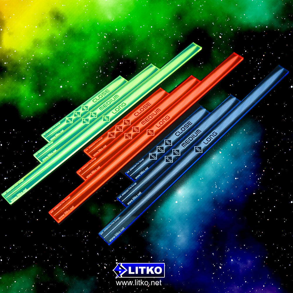 Multi Range Gauge Set SW Armada Fluorescent Pink 3
