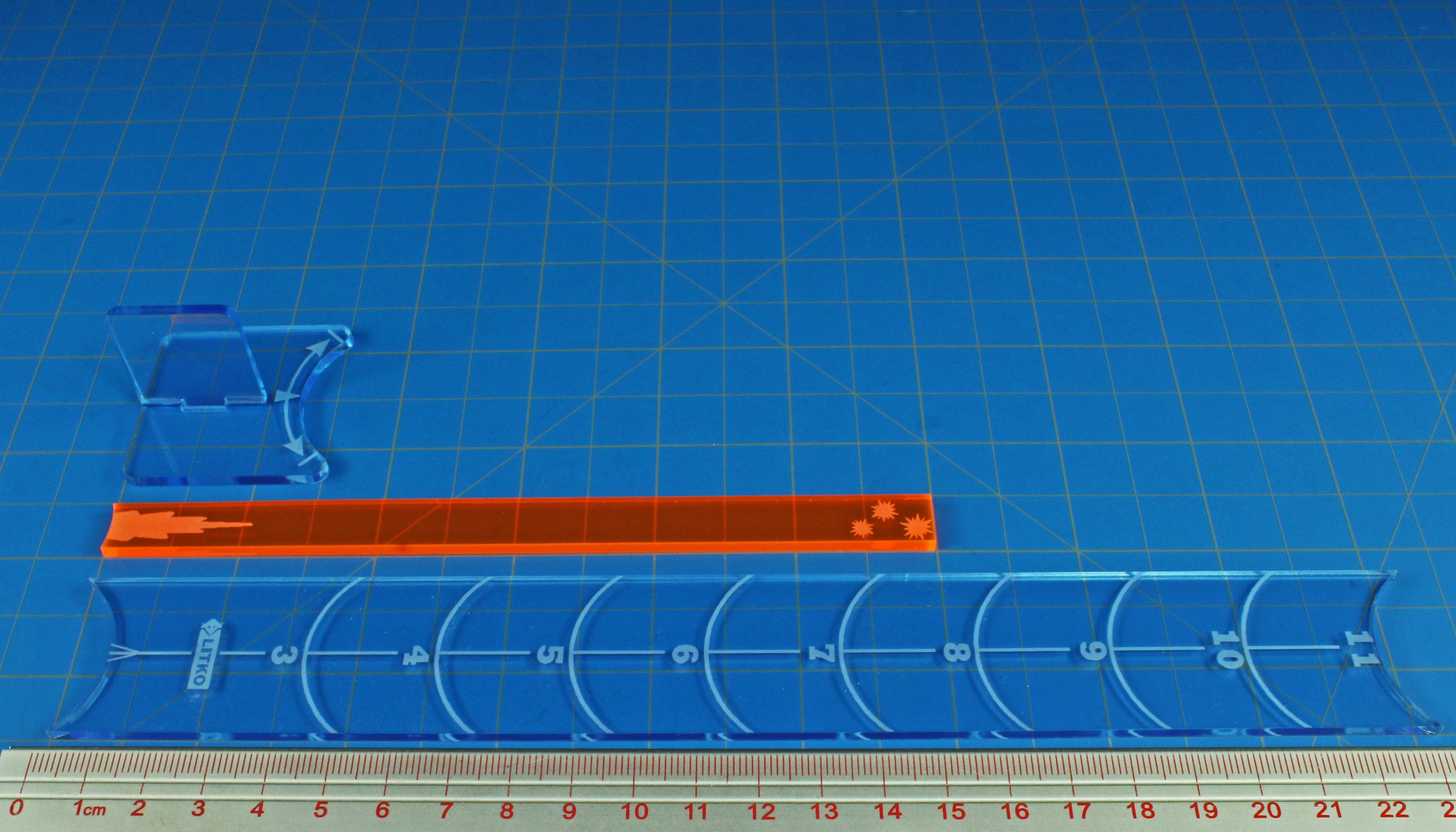 Turning & Shooting Gauge Set BRS Multi-Color 3