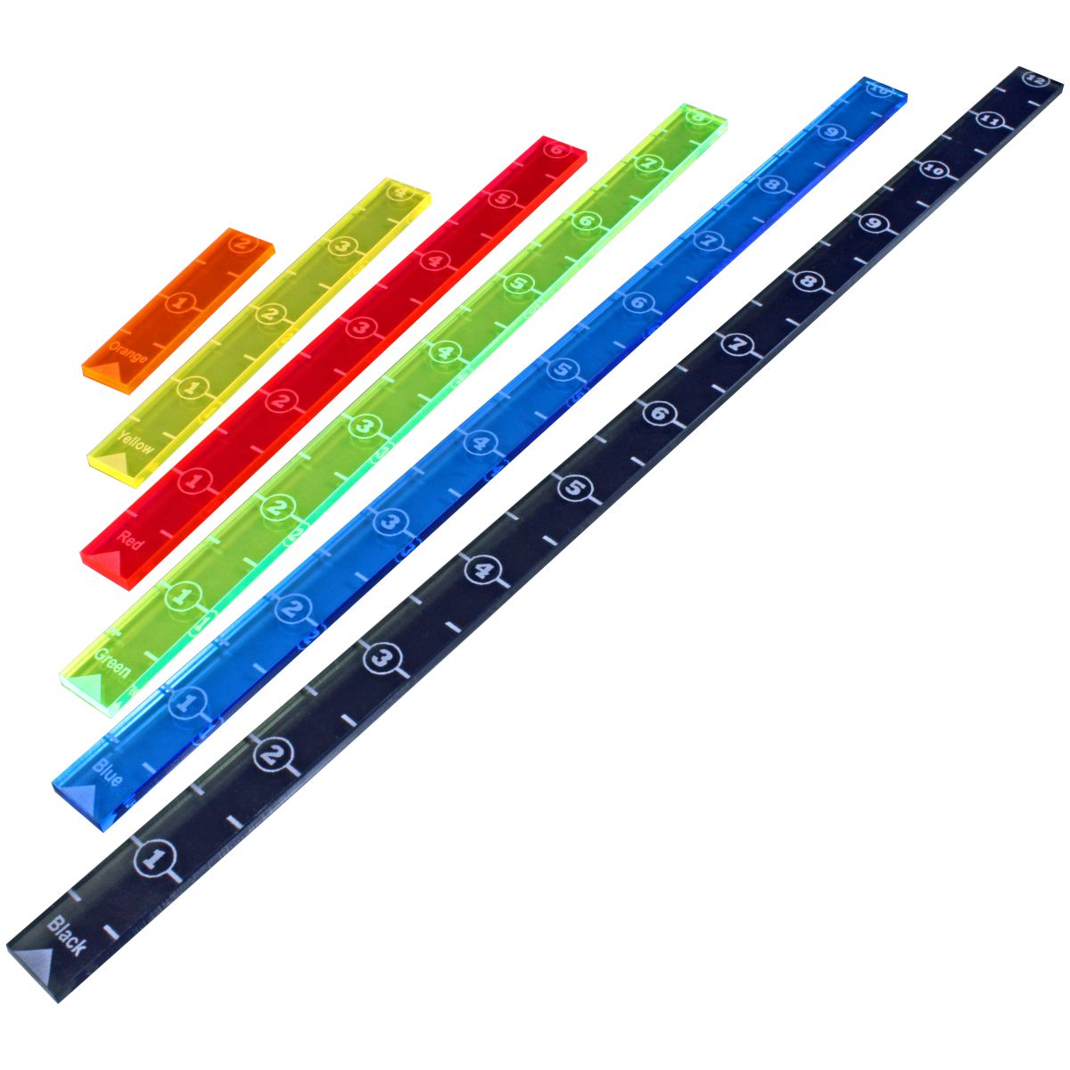 Range Ruler Set Wasteland Warfare Multi-color 6