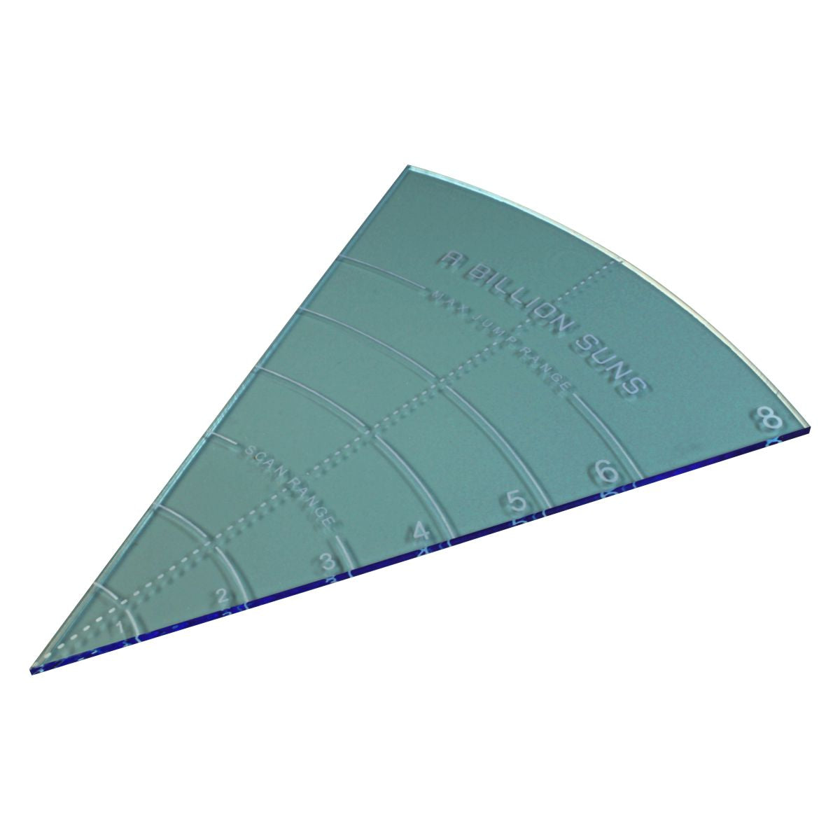 Fire Arc Template A Billion Suns Transparent Light Blue