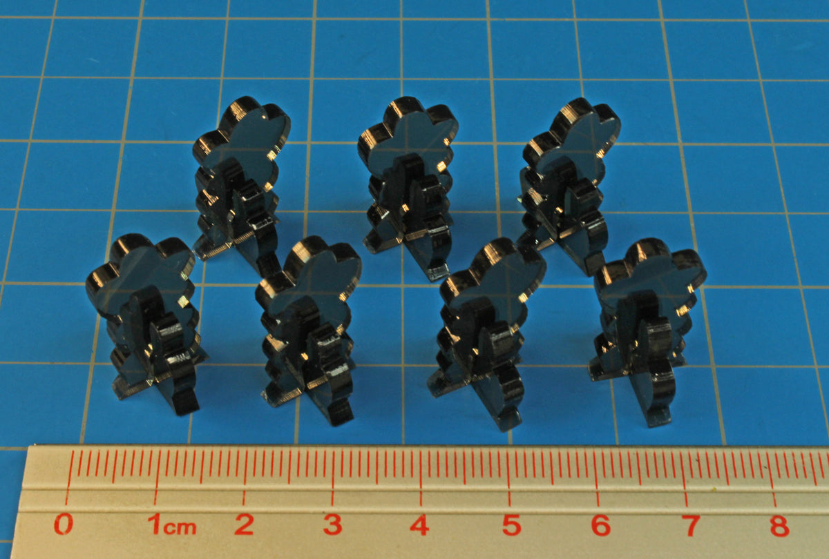 Smoke Column Markers Small Translucent Grey 7