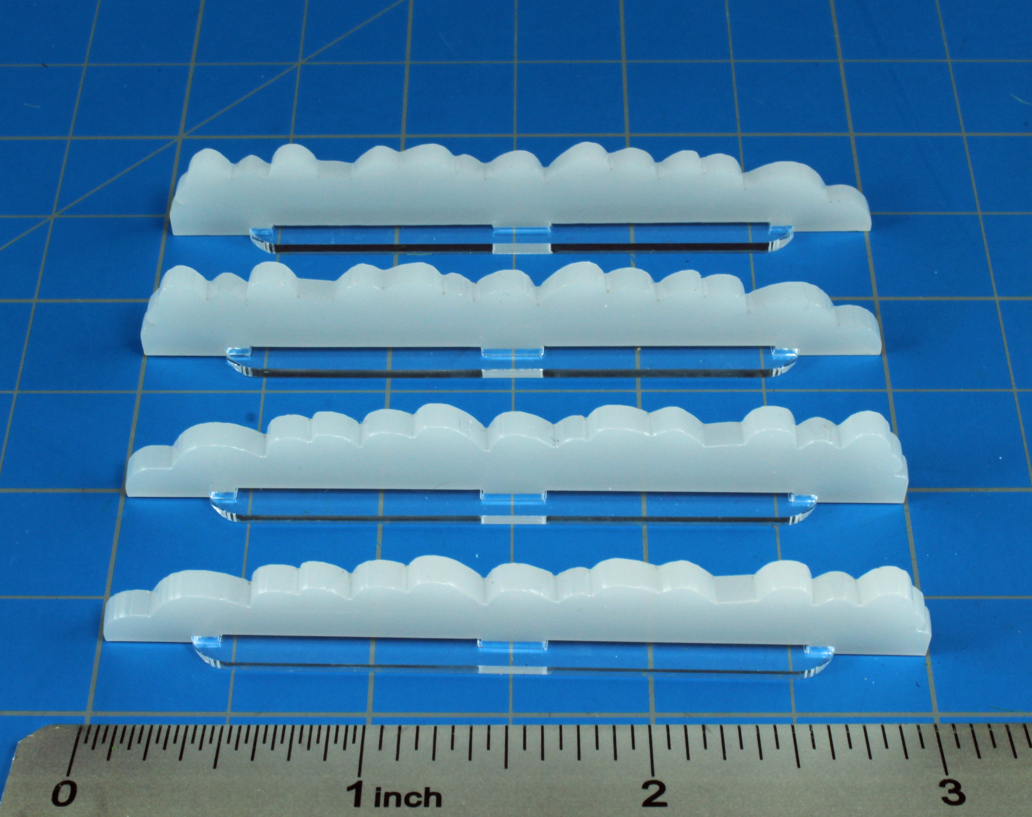 Smoke Screen Markers Mini Translucent White 4