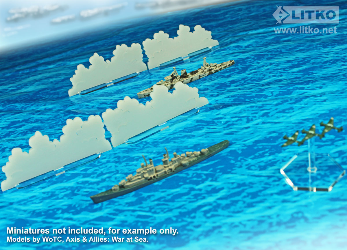 Smoke Screen Markers Medium Translucent White 4