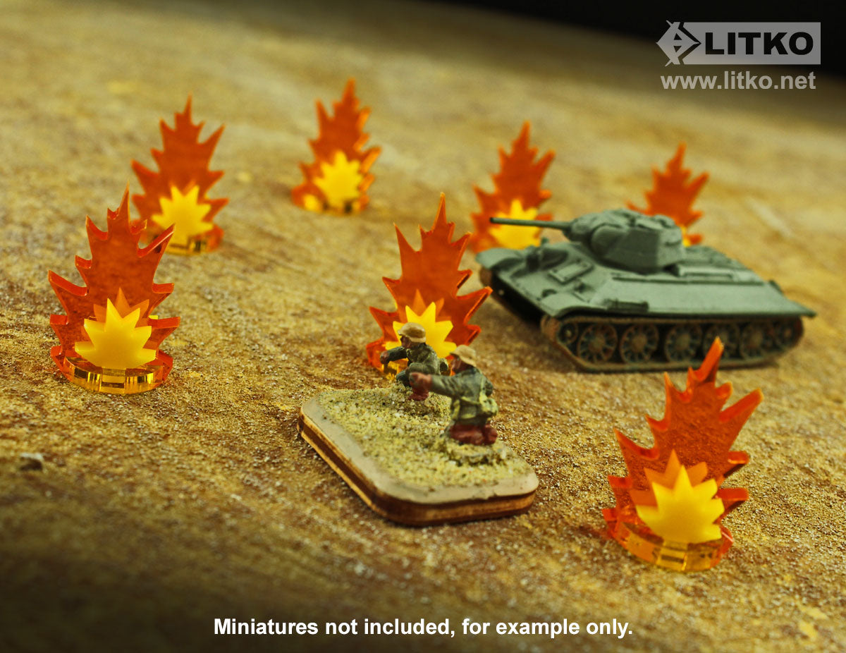 Artillery Strike Markers Small 7