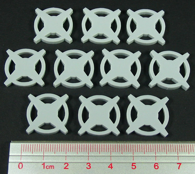 Star Base Tokens Grey 10