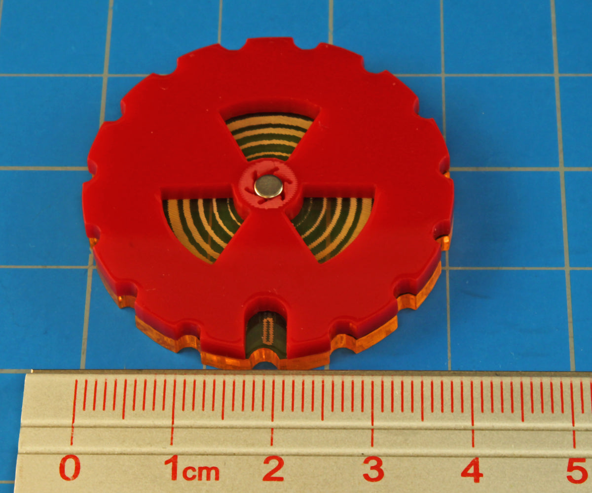Heat Dial BT Transparent Yellow & Red