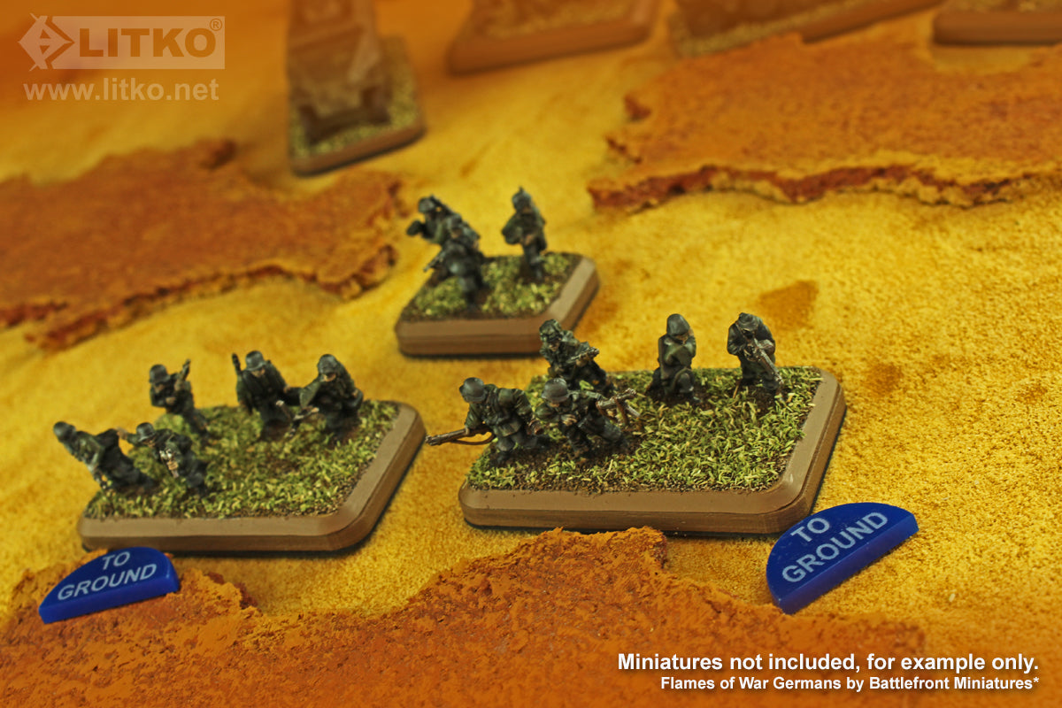 To Ground Tokens Blue 10