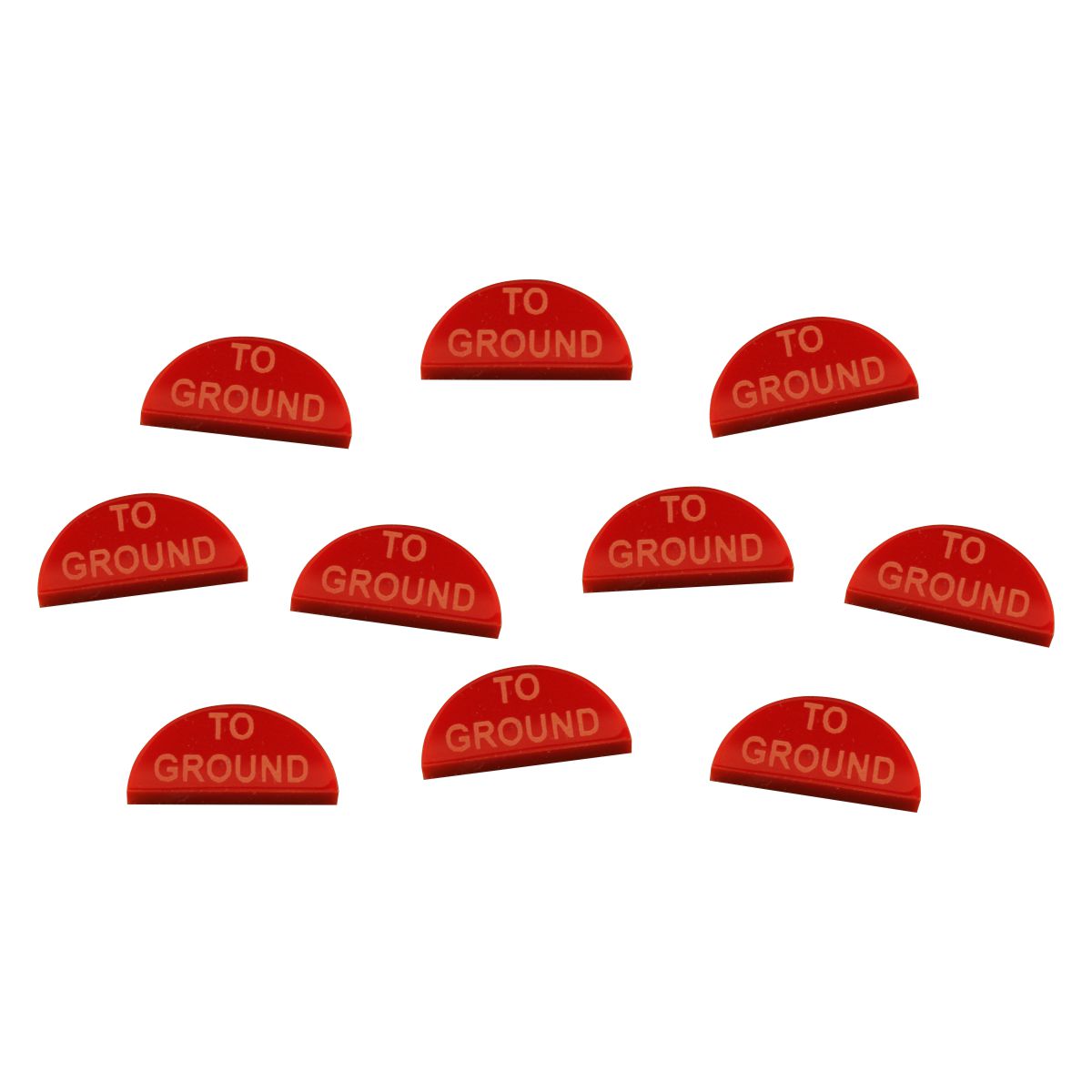 To Ground Tokens Red 10