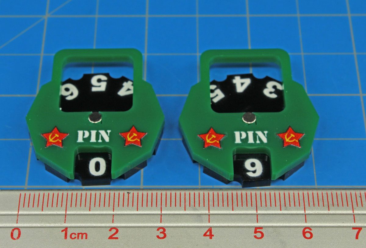 Premium Printed WWII Russian Army Pin Dials 2