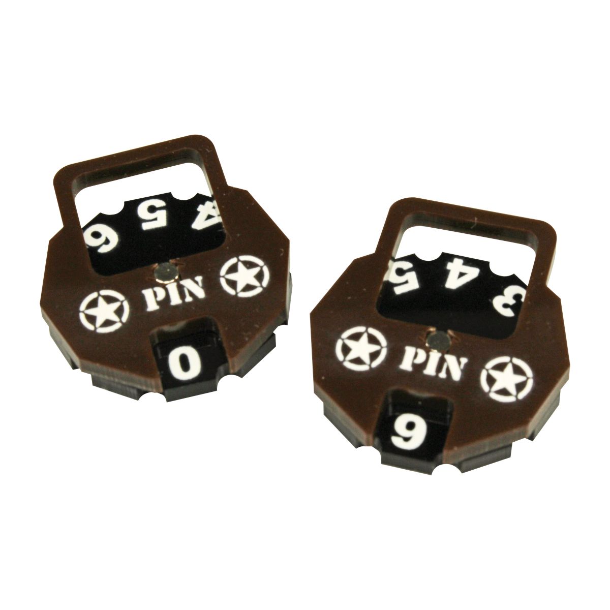 Premium Printed WWII American Army Pin Dials