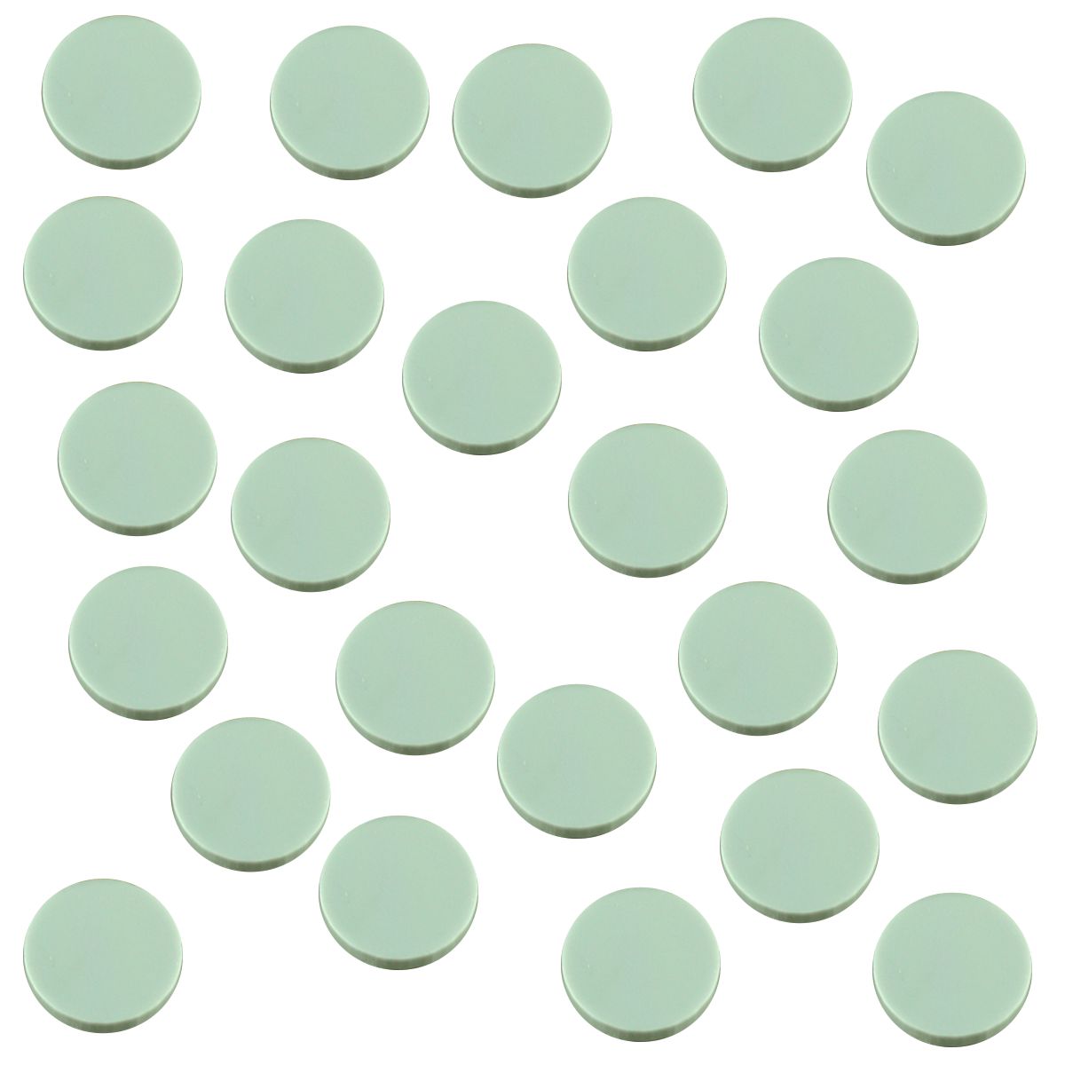 18mm Circular Game Tokens Grey 25
