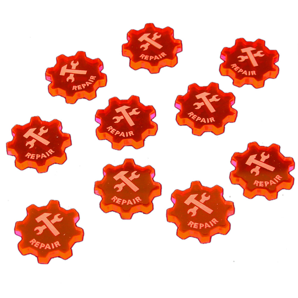 SW Armada Repair Command Tokens Fluorescent Pink 10