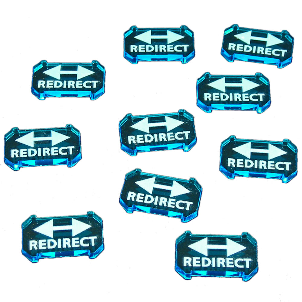 SW Armada Redirect Defense Tokens Fluorescent Blue 10