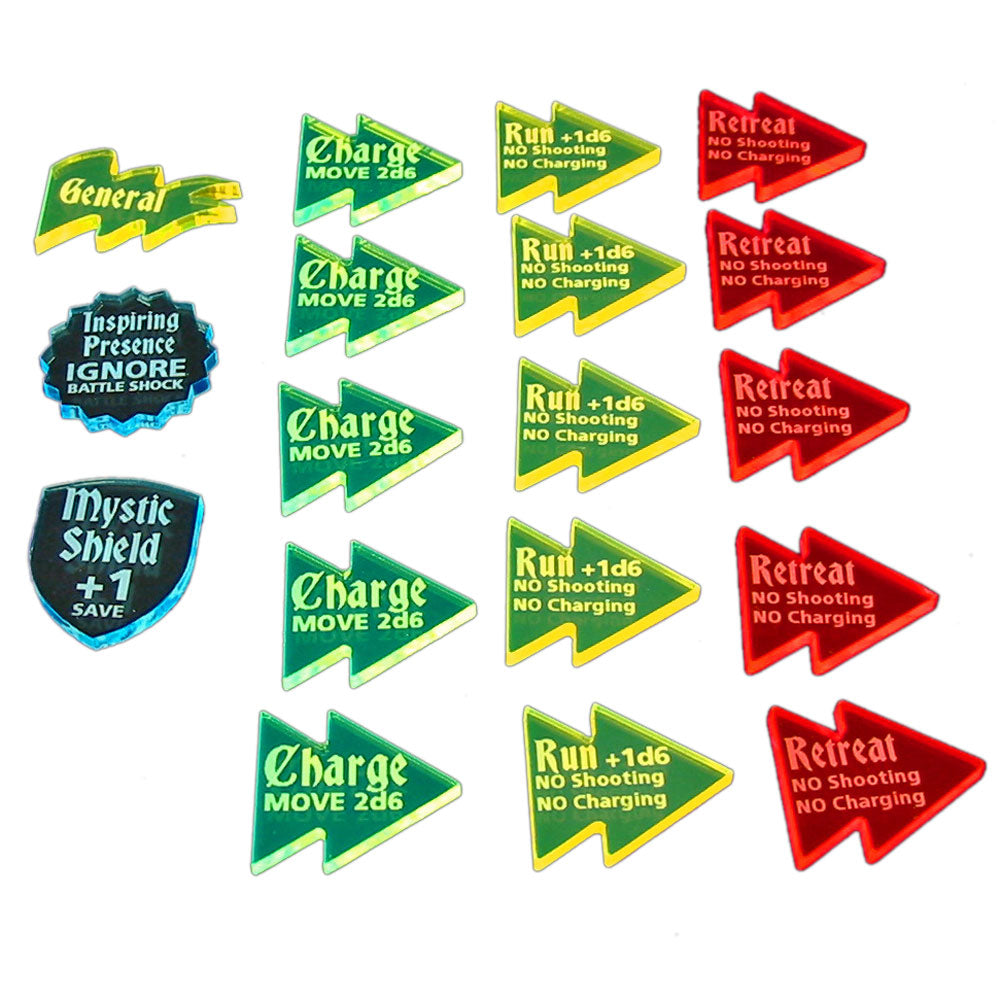 Player Token Set AoS 1st Ed Multi-Color 18