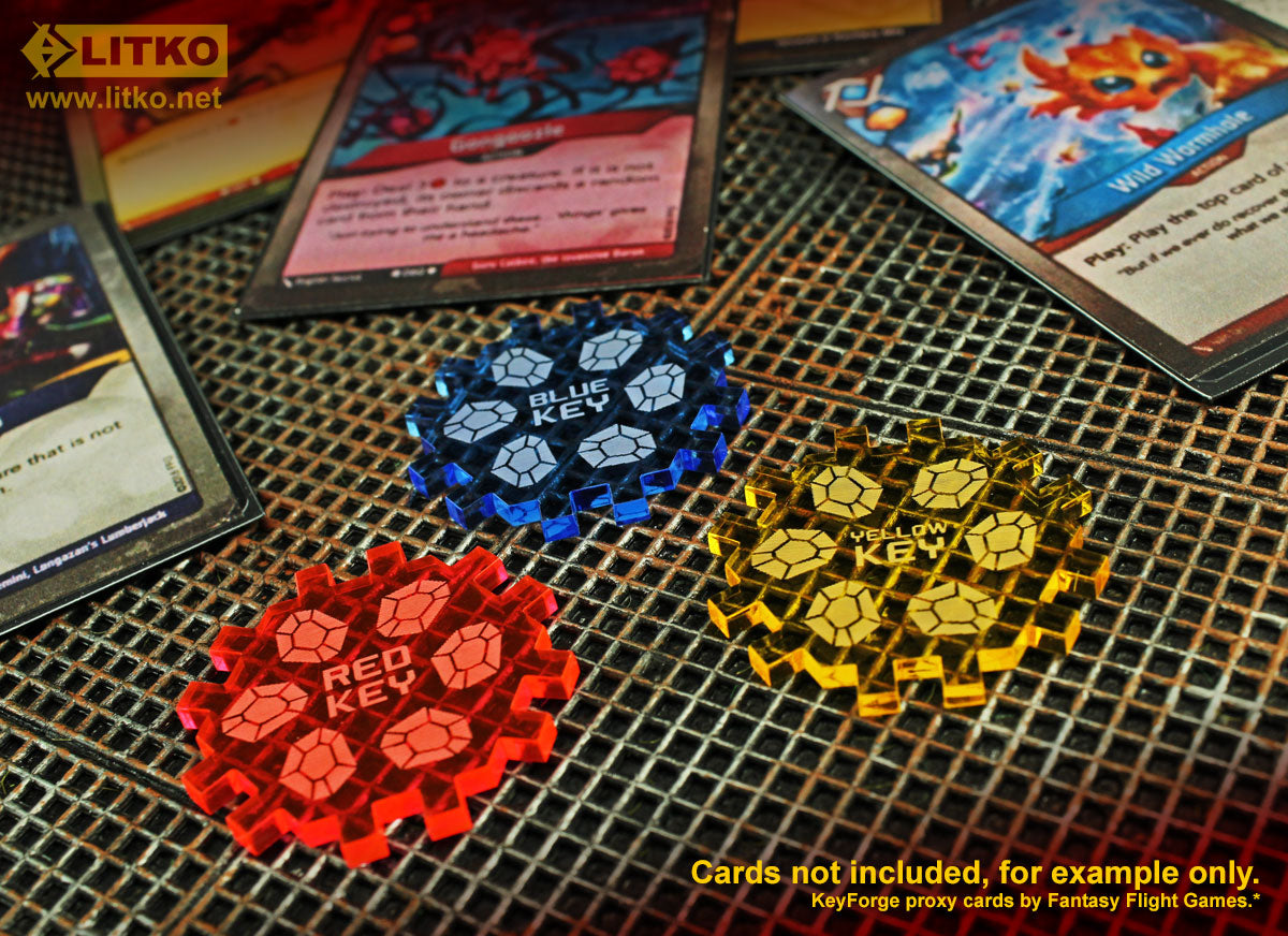 Key Tokens Forged Key Card Game 3