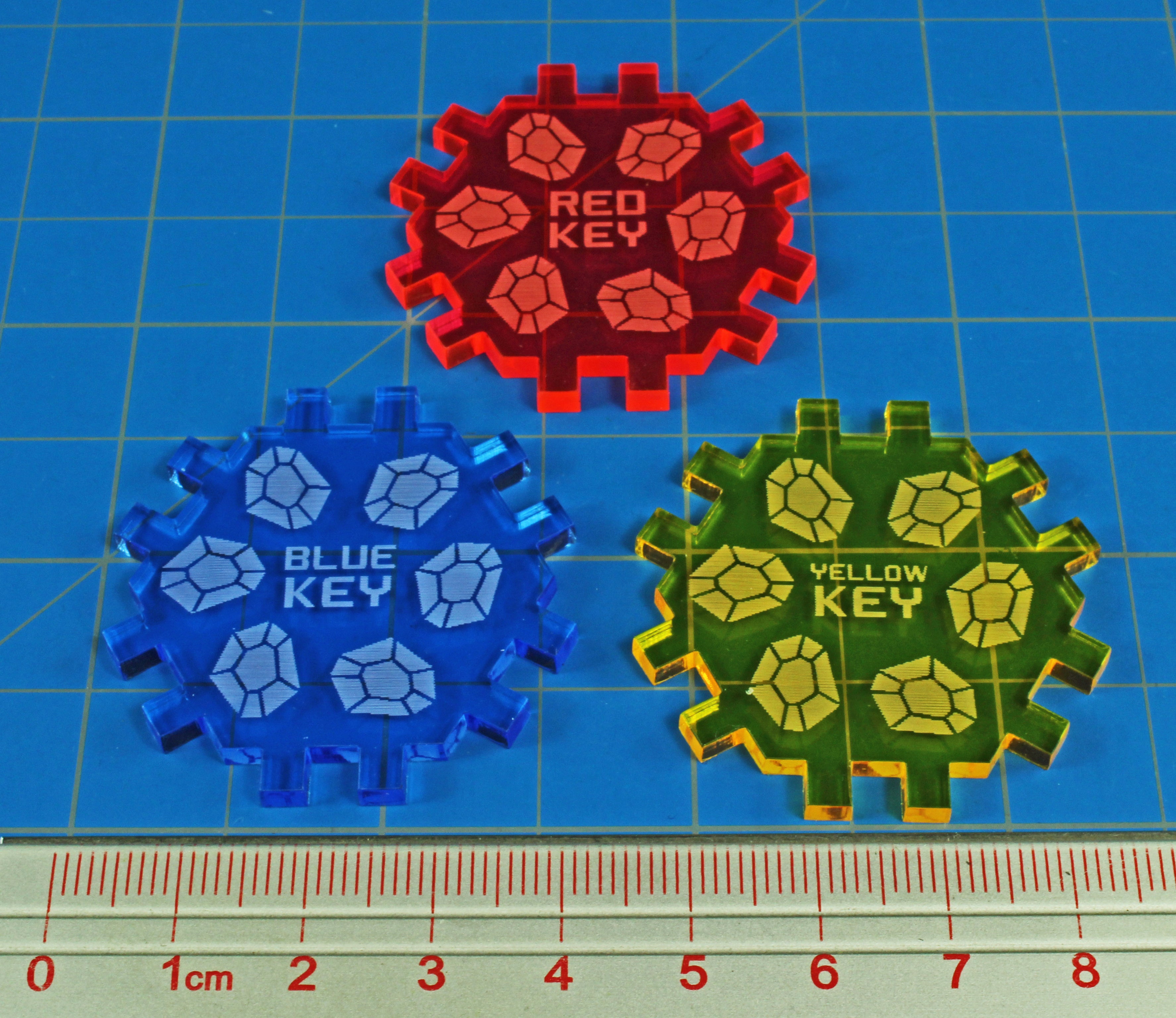 Key Tokens Forged Key Card Game 3