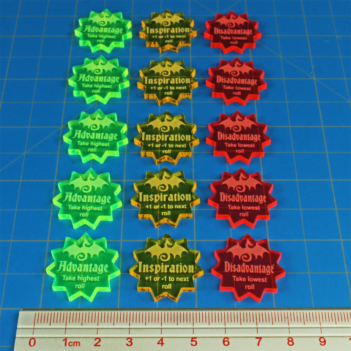 Modifier Token Set 5th Ed Multi-Color 15