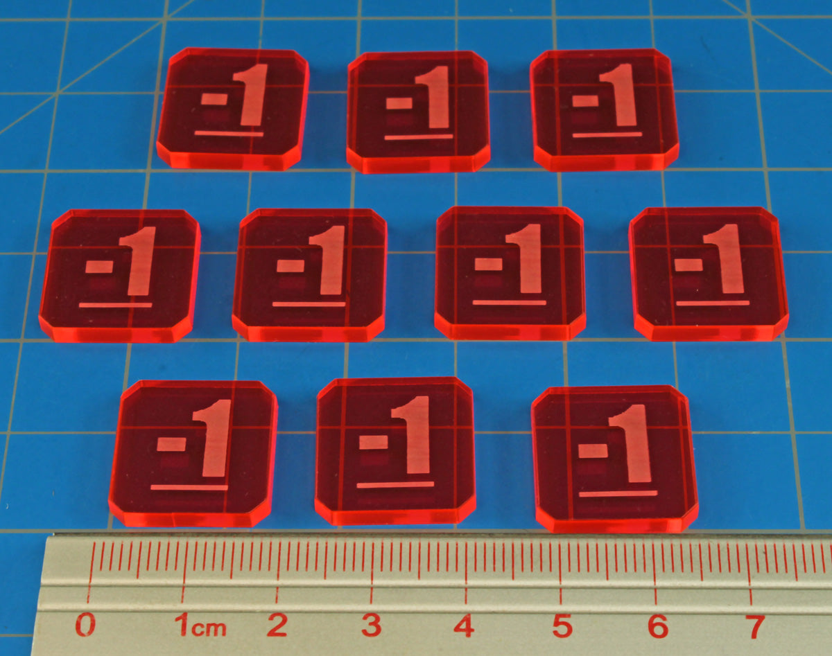 Minus One Tokens WHv9 Fluorescent Pink 10