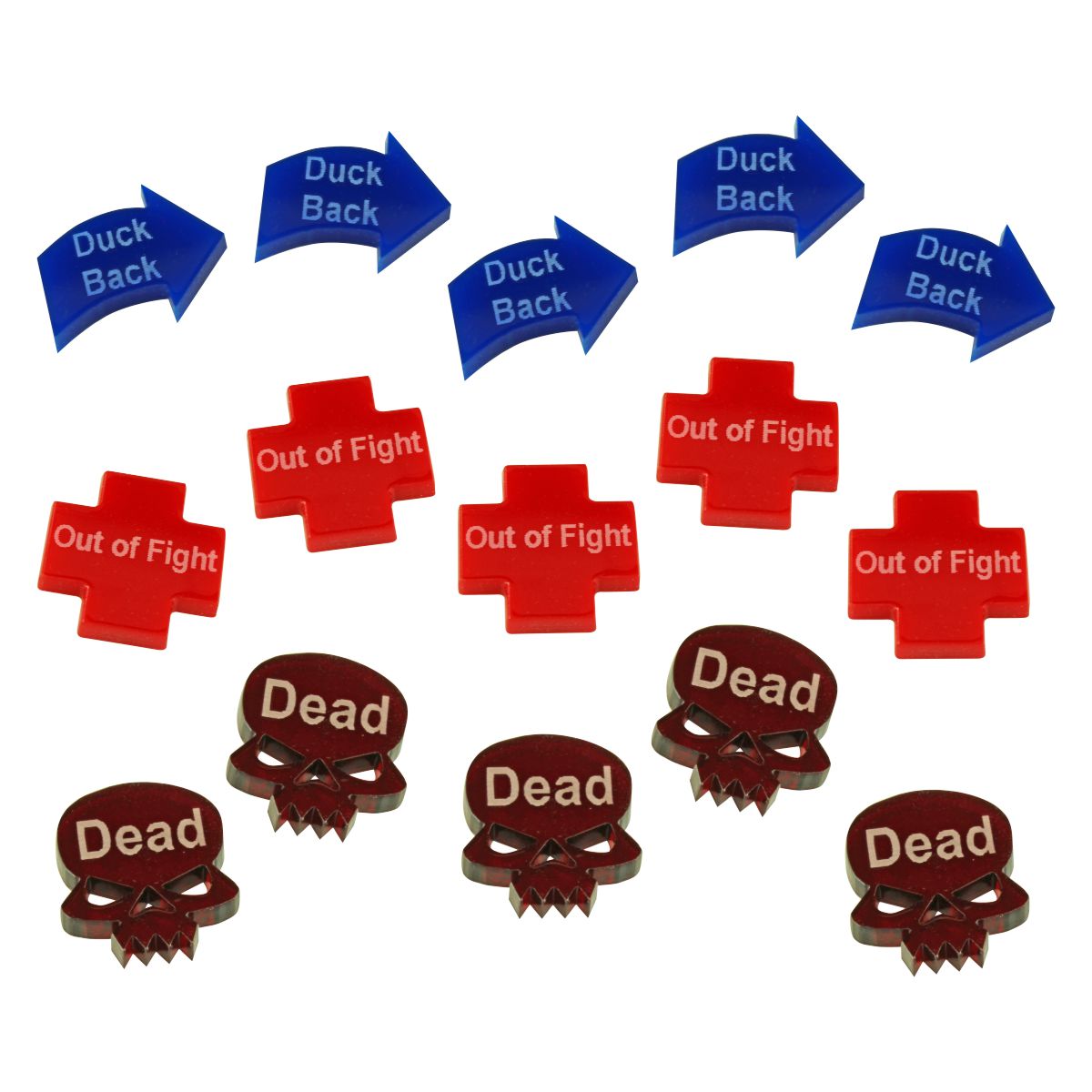 THW Status Token Set Mark II Multi-Color 15