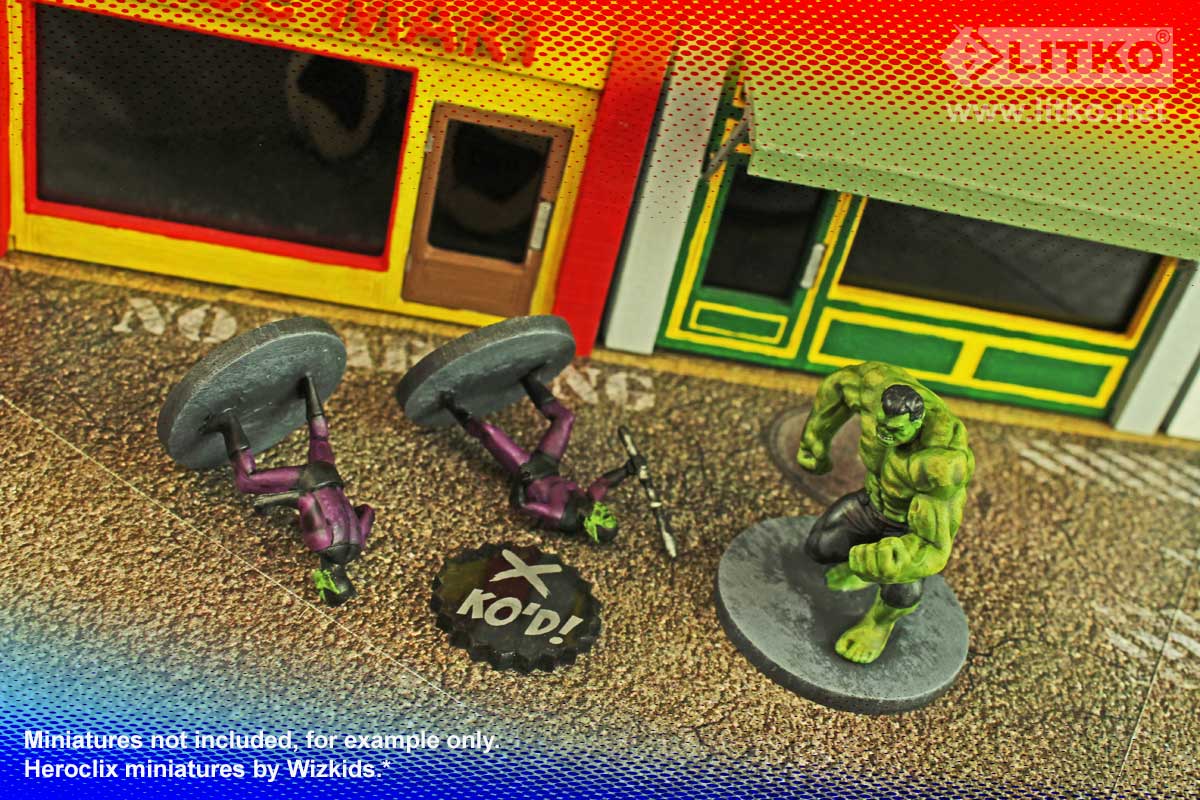 Knocked Out Tokens Crisis Protocol Translucent Grey 10