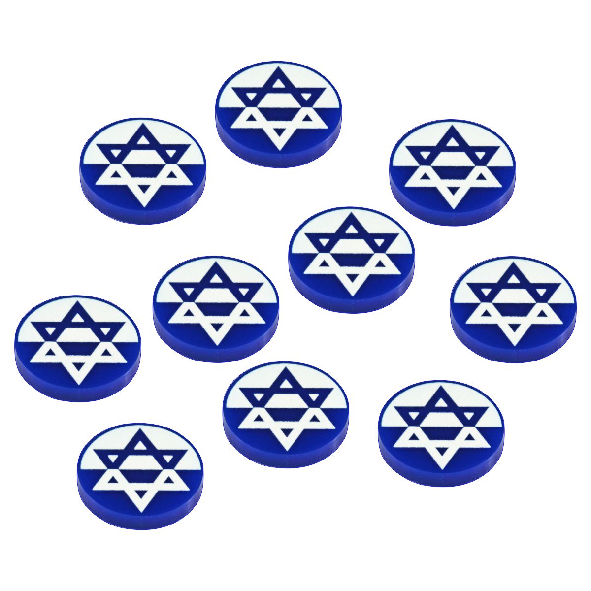 Premium Printed WWII Faction Tokens Jewish Underground 10