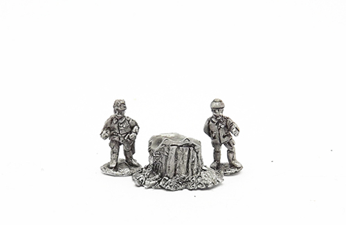 Pendraken 10mm WWI Middle East Turkish Generals with map
