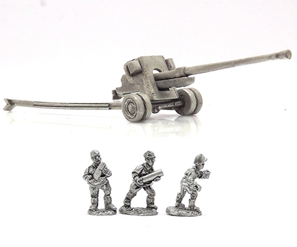 Pendraken 10mm WWII Soviet 100mm M1944 (BS-3) field gun with Summer ...