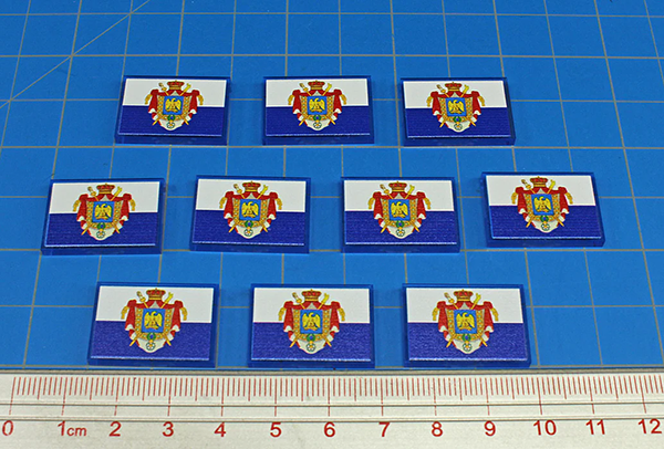 LITKO Napoleonic Era Tokens Westphalia Flag