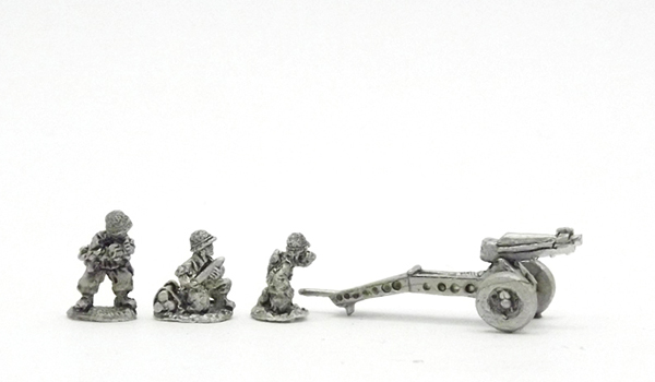 Pendraken 10mm POST WAR Indo-China Vietminh 75mm pack Howitzer with crew