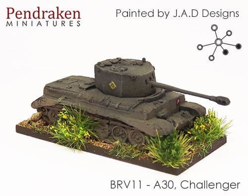 Pendraken 10mm WWII British A30, Challenger