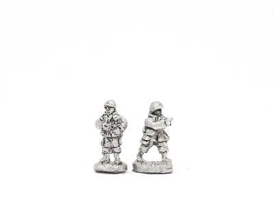 Pendraken 10mm WWII American Airborne forward observers, Ardennes