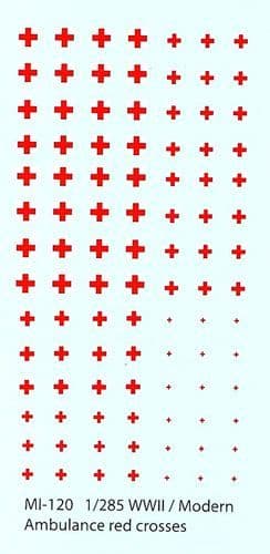 Decals Ambulance Markings 1/285