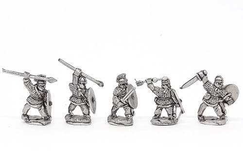 Pendraken 10mm ANCIENTS Late Roman Armoured foot with mixed weapons