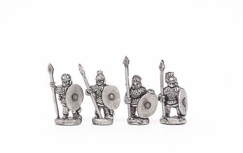 Pendraken 10mm ANCIENTS Late Roman Armoured foot with spear