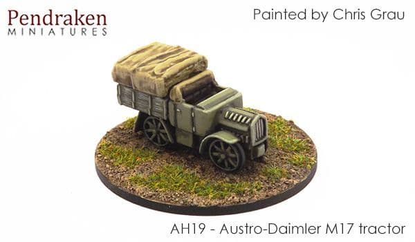 Pendraken 10mm WWI Austro-Hungarian Austro-Daimler M17 tractor