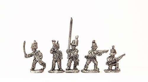 Pendraken 10mm NAPOLEONIC 1813-1815 Brunswickers Avant-Garde