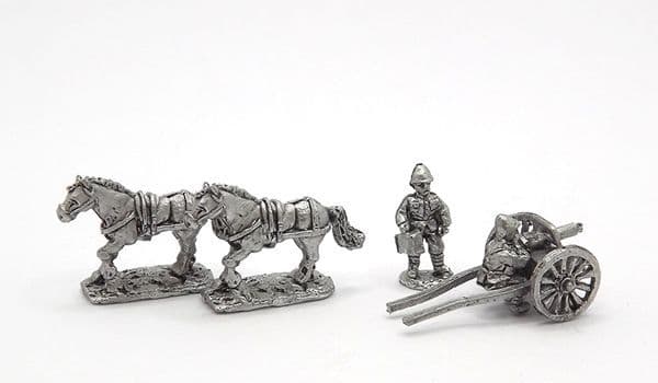 Pendraken 10mm 1899-1902 Boer War British Maxim gun cart