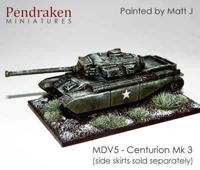 Pendraken 10mm MODERN Vehicles Centurion Mk 3