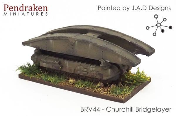 Pendraken 10mm WWII British Churchill Bridgelayer
