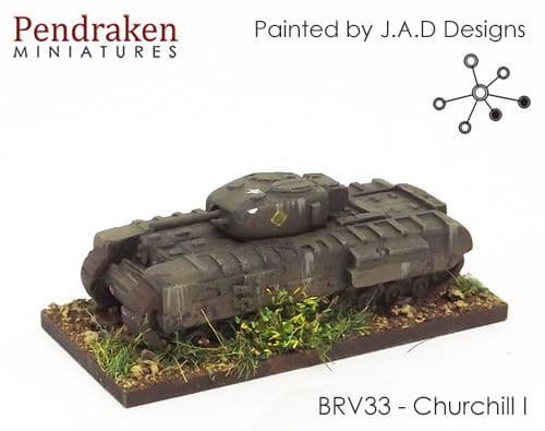 Pendraken 10mm WWII British Churchill I