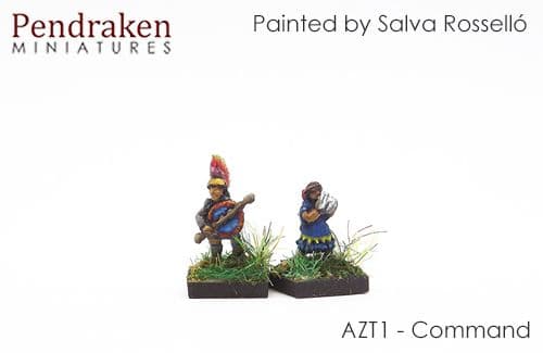 Pendraken 10mm Aztecs Command