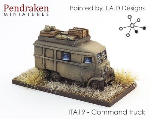 Pendraken 10mm WWII Italian Command truck