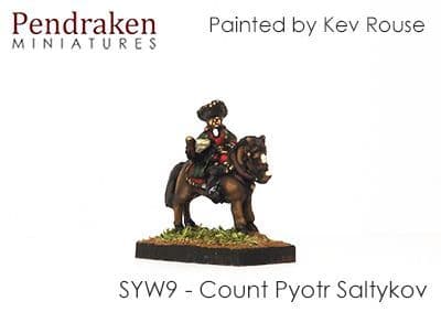 Pendraken 10mm Seven Years War Misc Count Pyotr Saltykov