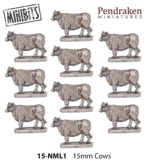 15mm Animals Cows
