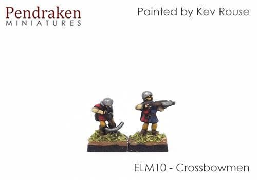 Pendraken 10mm MEDIEVAL Late European Crossbowmen