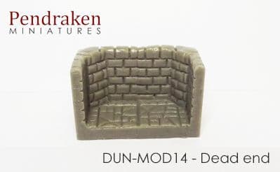 Pendraken 10mm Dungeon Rooms/Corridors Dead end