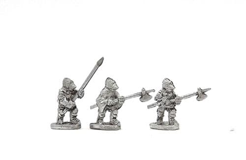 Pendraken 10mm MEDIEVAL Late European Dismounted knights in bascinet ...